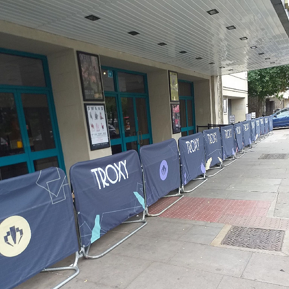 Met Police Barrier Covers | Free UK Delivery